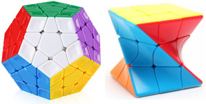 Authfort Twist stickerelss Magic & High Speed 3x3 Megaminx Pentagonal ...