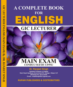 A Complete Book For Gic Lecturer English (Main Exam): Buy A Complete ...