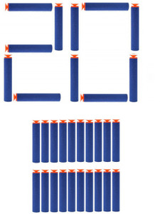 Toy Cloud Hot Fire Gun Bullet Soft Foam Dart for Nerf Gun Refill Pack ...