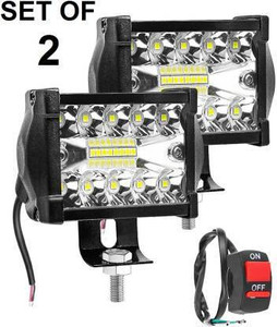 APICAL New Pack of 2 Premium Quaility IP67 WaterProof 18 LED Light With ...