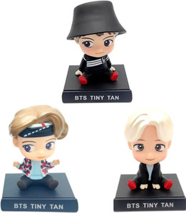ToysClan BTS Bangtan Boys Bobbleheads for Offices, Study Table, Car ...
