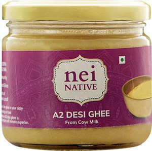 Nei Native A2 Cultured Desi Ghee | Homemade and Artisanal; Ghee 250 ml ...