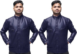 Men Leather Jacket Price in India - Buy Men Leather Jacket online at ...