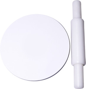 Shivarth Kitchen Accessories Serving Acrylic Chakla & Chapati Rolling ...