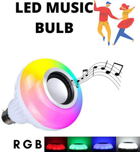 Jeevan jyoti agency LED Bluetooth Light Bulb Speaker RGB Smart Music ...