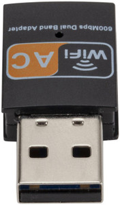 Trustify USB 5G WiFi Adapter, 600Mbps Dual Band 2.4/5Ghz Wireless ...