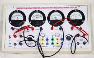 THE LABWORLD Transistor characteristics apparatus kit model four meters ...