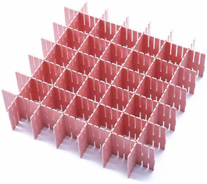 NH WORLD 12 PCs Adjustable Stretchable Interlocking Drawer Clapboard ...