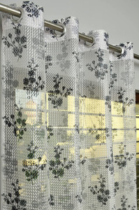 Homify Creation 152 cm (5 ft) Tissue Transparent Window Curtain (Pack ...