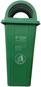 fiable cleantech 60 Liter Dustbin With Lid | Dome Lid Dustbin | Waste ...
