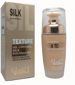 Glam21 SILK TEXTURE OIL CONTROL FOUNDATION Foundation - Price in India ...