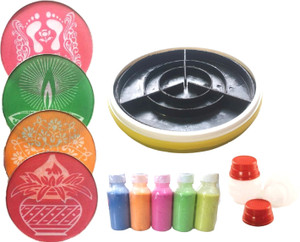 Artonezt Rangoli Tool kit for Making Unique and Beautiful Rangoli ...