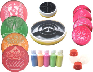 Artonezt Rangoli Tool kit for Making Unique and Beautiful Rangoli ...