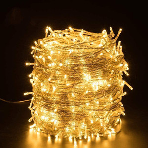 Gesto 72 LEDs 20 m Yellow Steady String Rice Lights Price in India ...