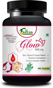 Fasczo Glow Ayurvedic Tablets For skin Care Glowing and Radient Skin ...