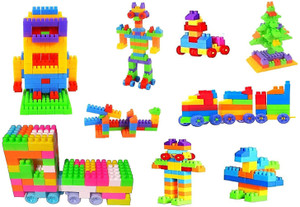 AEXONIZ TOYS 200+ Educative & Intellectual Block Set Building Blocks ...