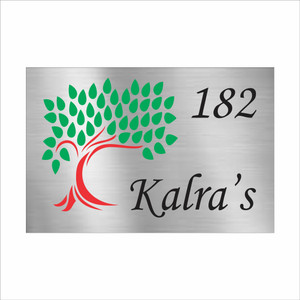 sultan Stainless Steel HOUSE Name Plate Price in India - Buy sultan ...