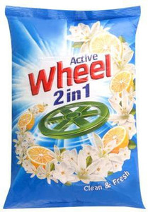 Wheel WASHING DETERGENT POWDER Detergent Powder 1 kg Price in India ...