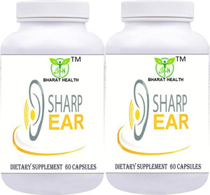 BHARAT HEALTH SHARP EAR CAPSULE AYURVEDIC HEARING HEALTH EAR TREATMENT ...