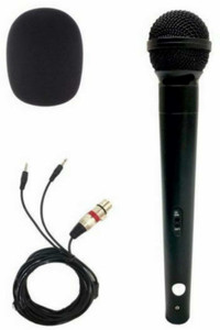 hybite Media Mic Condenser Microphone for Interview News Reporting ...