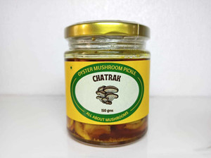 chatrak Oyster Mushroom Pickles_150 Mushroom Pickle Price in India ...