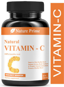Nature Prime Plant Based Vitamin C, Vitamin C Capsules Price in India ...