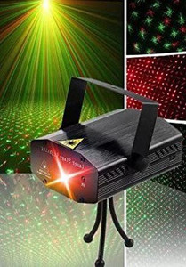 TECHGEAR LED Laser Projector Mini Stage Light Christmas Disco Party ...