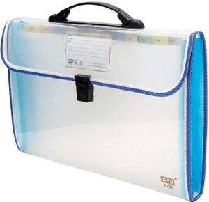 Flipkart.com | MORE BUY Plastic Expandable Document Bag/Expanding File ...