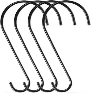 Q1 Beads S Hooks Heavy Duty Stainless Steel Long Extension Hooks ( 12 ...