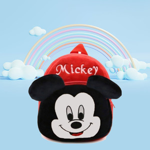 Zoi Soft Toy Bag Mickey Plush Bag For Cute Kids 2-5 Years Plush Bag ...