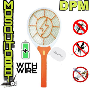 DPM 304 Heavy Duty Mosquito Bat/ Mosquito Racket With Torch & Charging ...