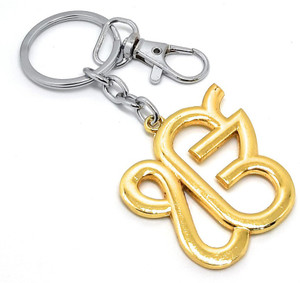 Aura Holy Ek Onkar Symbol Logo Guru Grant Sahib Gift Key Chain For Bike ...