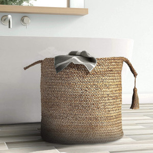 AH ARTSY HOME Jute Braided Jute Baskets | Storage Bins Organizer ...
