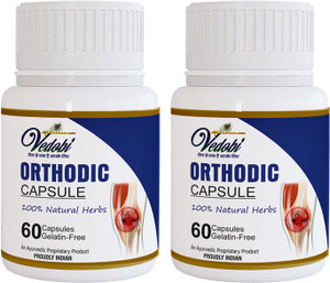 VEDOBI Ortho Capsules Ayurvedic 120 Cap | Ortho Pain Relief Price in ...