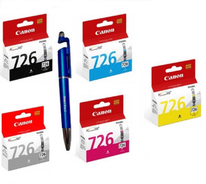 ITGlobal Present`S CLI-726 B/C/Y/M/GR ( Set of 5) Black + Tri Color ...