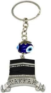 AFH Allaha Makkah Blue Evil Eye Religious Gifiting Key Chain Key Chain ...