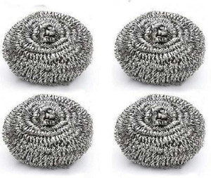 RUDRA WORLD Steel Wool Scrubber Pad Used for Dishes, Pots, Pans, and ...