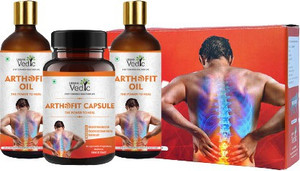 URBAN Vedic Arthofit Complete Kit For Pain Relief : Oil & Capsules ...