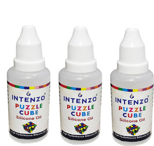intenzo Silicone Lubrication Oil for Puzzle Cube (combo of 2) Toy ...