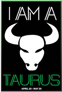 Horoscope Taurus Poster|I Am a Taurus|Zodiac Poster For Living Area ...