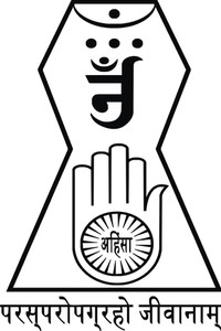 ARNDECOR 45.72 cm ahinsa logo sticker for jain religion Self Adhesive ...