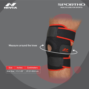 NIVIA Sportho Adjustable Opten Patella (1pc) Knee Support - Buy NIVIA ...