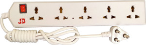 JB Power 5 International Sockets with Single Rocker Switch Surge ...