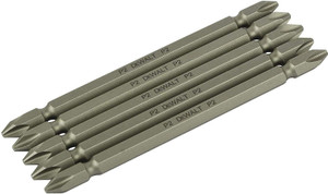DEWALT DWA00001PRM1 Double Ended PH2 Screwdriver 5 Pcs. (110 mm ...