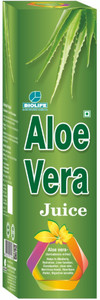 BIOLIFE ALOE VERA JUICE pack of 3( 700ml each) Price in India - Buy ...