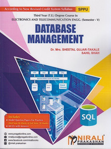 DATABASE MANAGEMENT - Third Year (TE) Degree Course in Electronics and ...