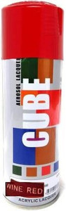 CUBE Red Spray Paint 400 ml Price in India - Buy CUBE Red Spray Paint ...