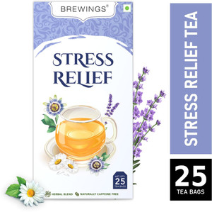Brewings Stress Relief Herbal Green Tea for Good Sleep, Weight Loss ...