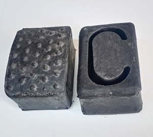 Hardware Rubber shoes for aluminium ladder C Type (2 Pcs) -Buy Edge ...
