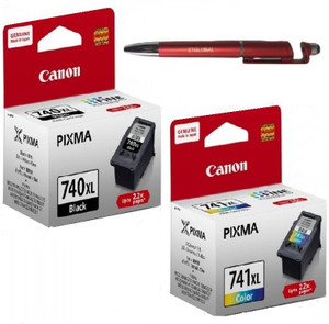 ITGlobal Present`S PG-740XL & CL-741XL Black + Tri Color Combo Pack Ink ...